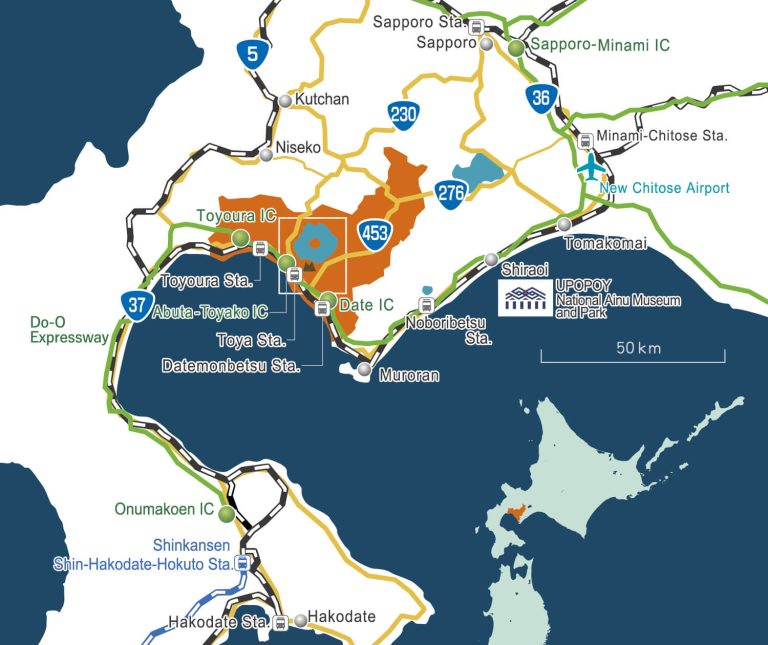 Access | Toya-Usu UNESCO Global Geopark