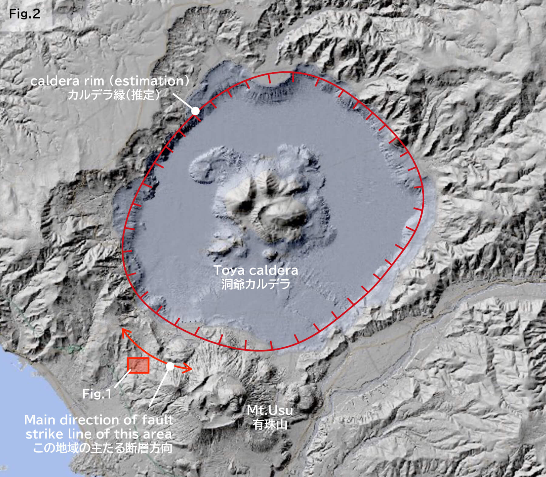 View from the bottom of a fissure crater | Toya-Usu UNESCO Global Geopark
